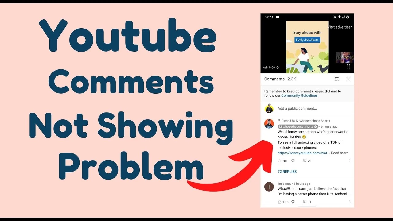 Why Can't I See My Comments on YouTube? [Solution to the Error]